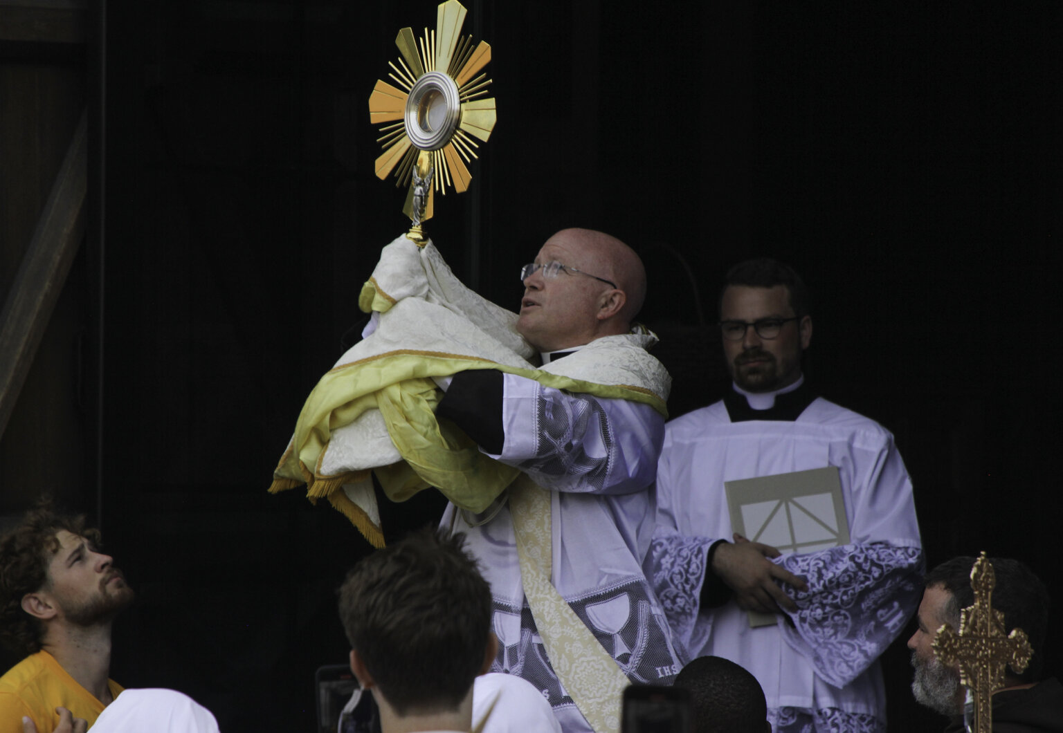 The Arrival of the National Eucharistic Pilgrims and the Commencement of the Congress - Relevant ...